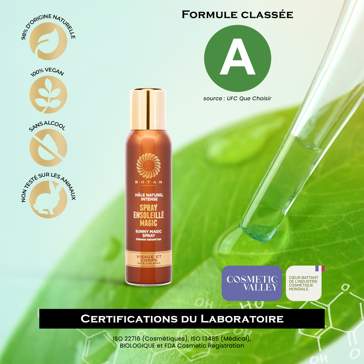 SPRAY BRONZANT INTENSE — BOTAN Professional